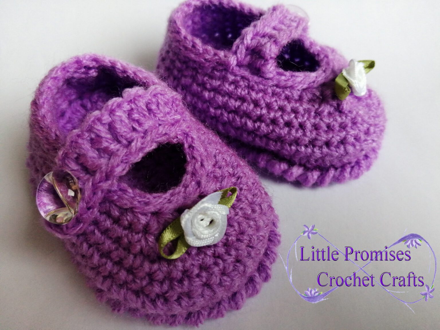 Quick & Easy Baby Booties - Little Promises Crochet Crafts