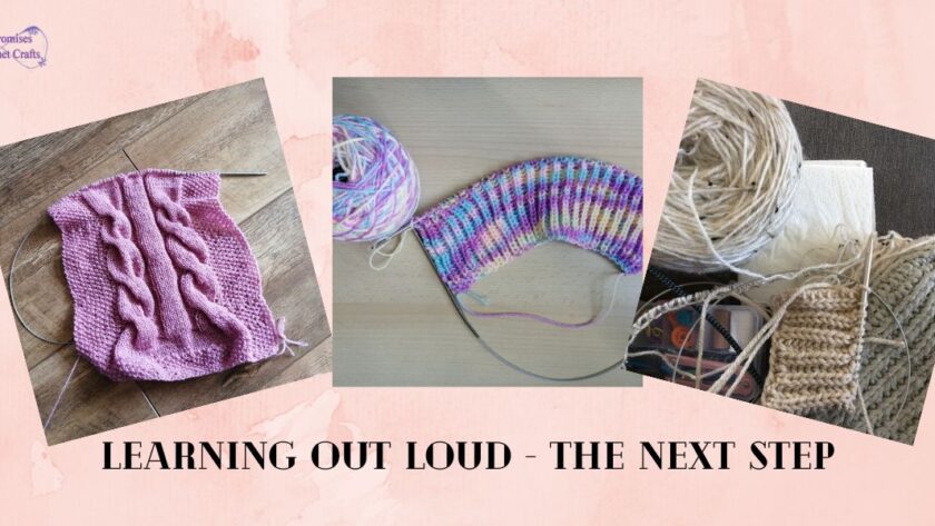 Learning Out Loud - The Next Step - Little Promises Crochet Crafts
